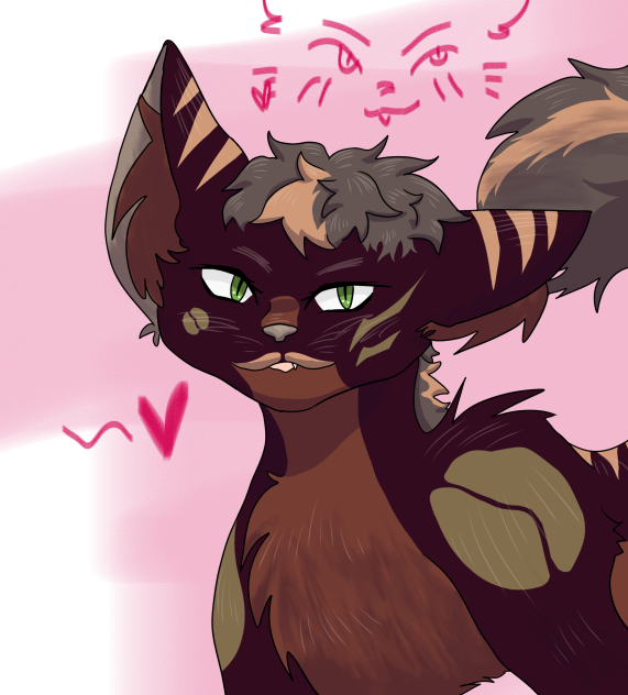 coffee cat .. - ibisPaint