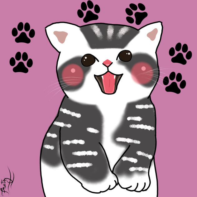 Cute Cat - ibisPaint