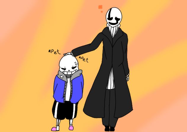 Undertale sans＆Gaster - ibisPaint
