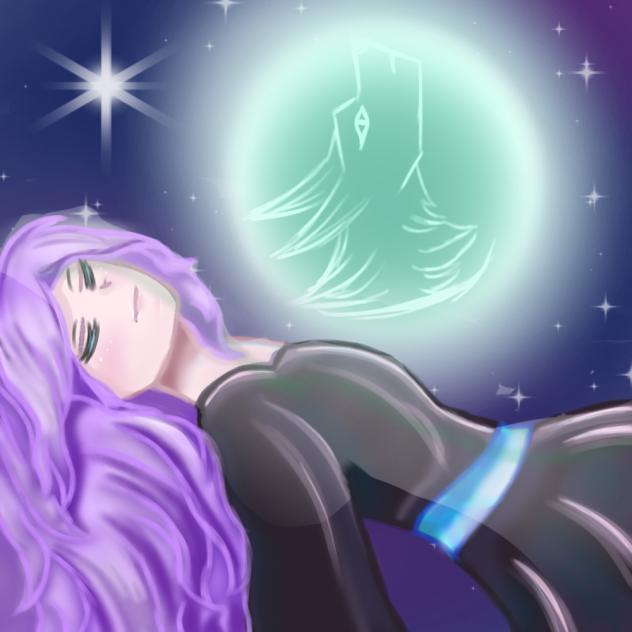 Emerald WOLF Howling - ibisPaint