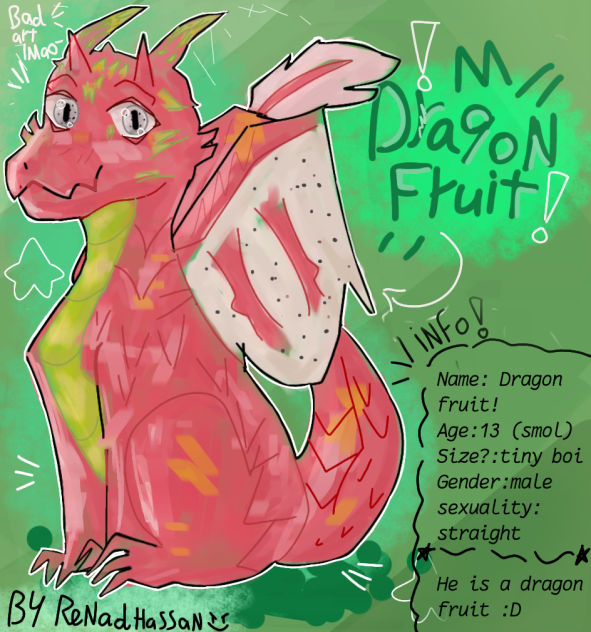 DRAGON FRUIT!!!🤩 - ibisPaint