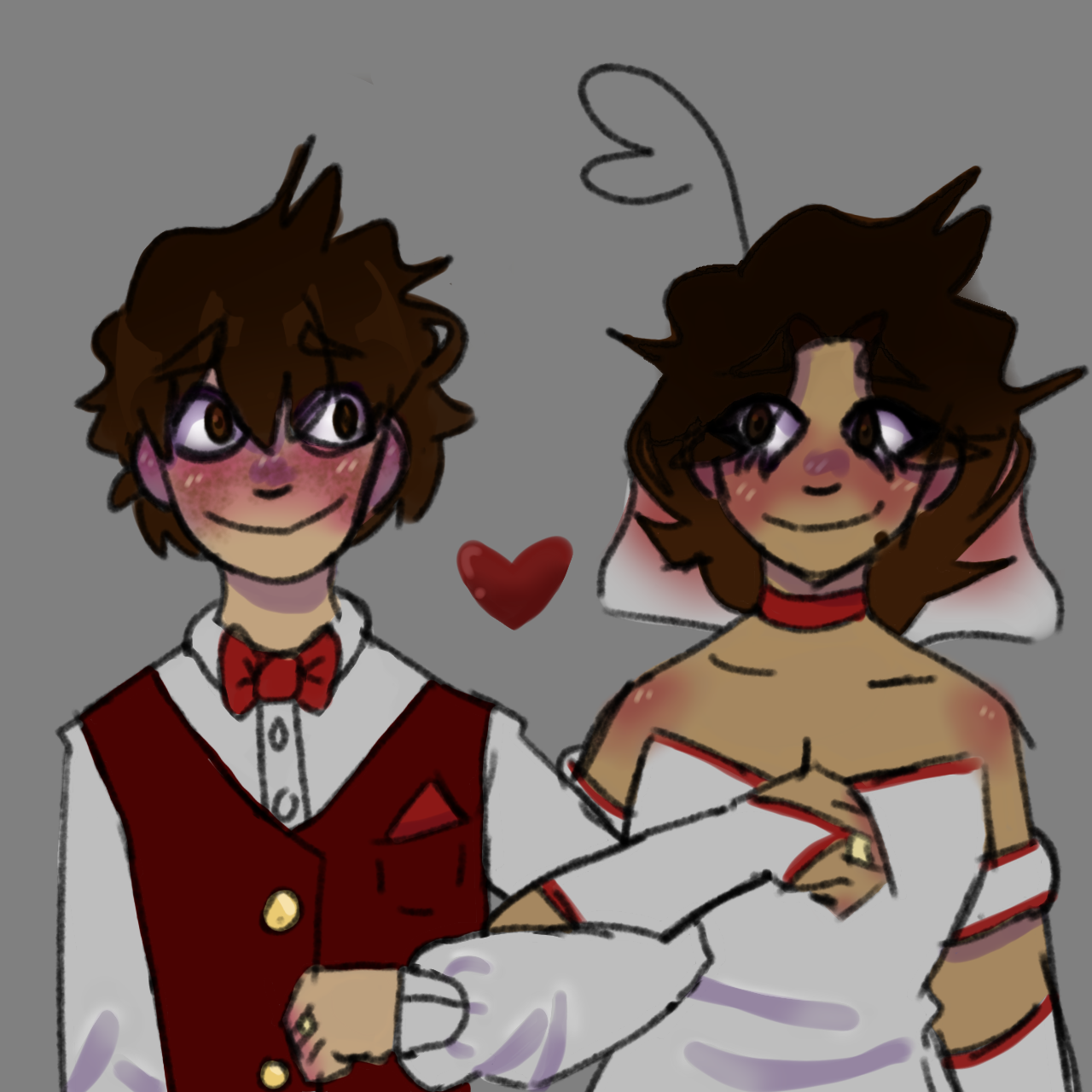 Me and my gf getting married - ibisPaint
