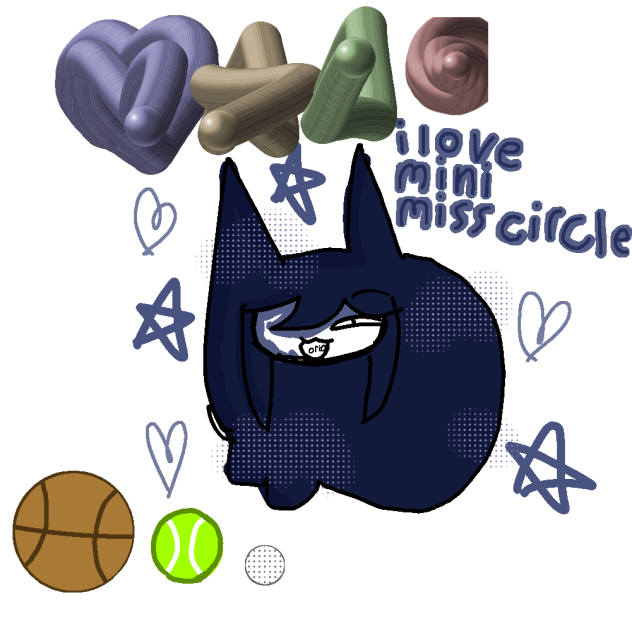 Little miss circle🥺🥺 - ibisPaint