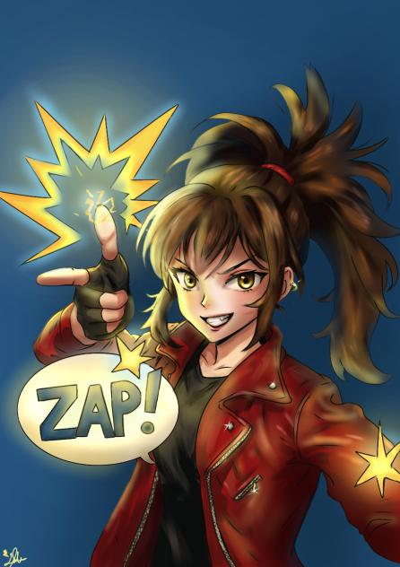 ⚡Electric shot!⚡ - ibisPaint