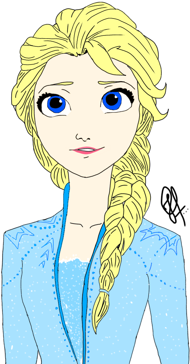 Elsa from Frozen 2 - ibisPaint