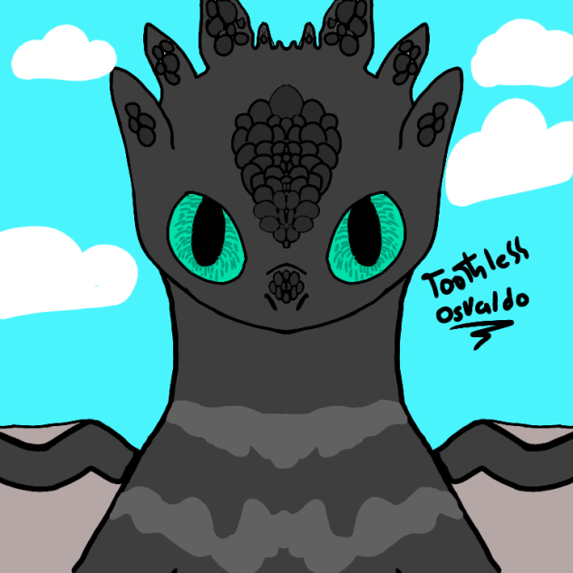 toothless - ibisPaint