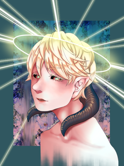 angel demon hybrid - ibisPaint