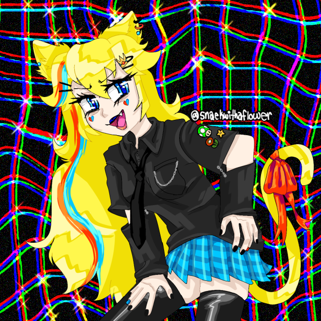 Egirl Princess Peach - ibisPaint