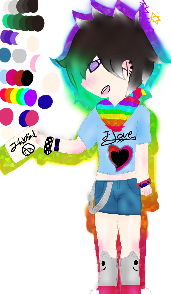 blind and gay - ibisPaint