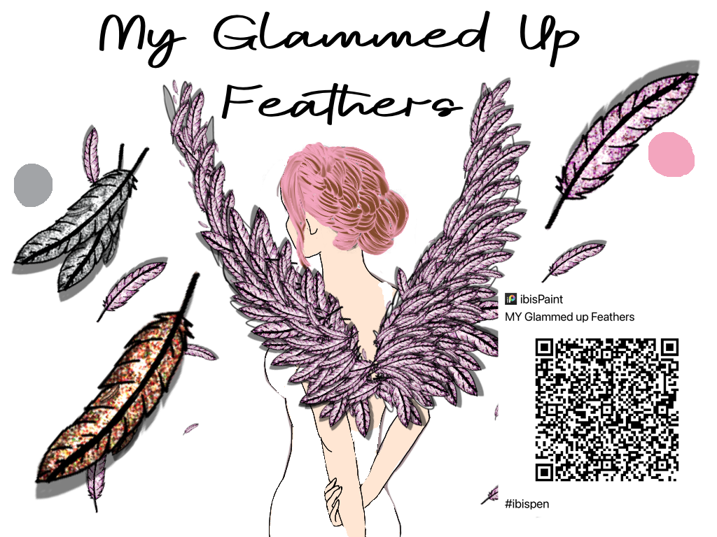 MY Glammed Up Feather - ibisPaint