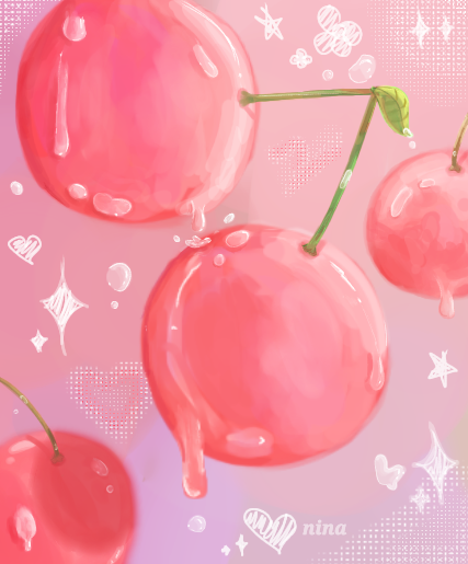 Cherries🍒 - ibisPaint