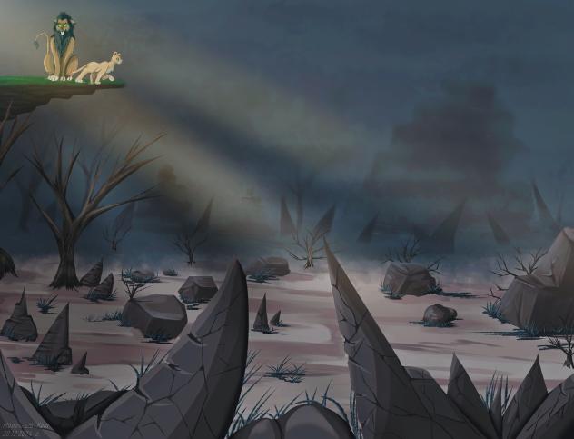 The Lion king. Outlands - ibisPaint