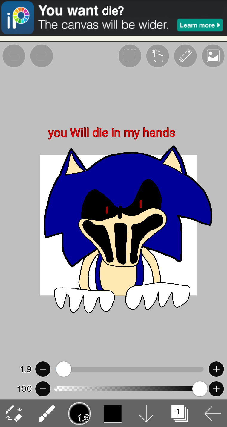Sonic.exe - ibisPaint