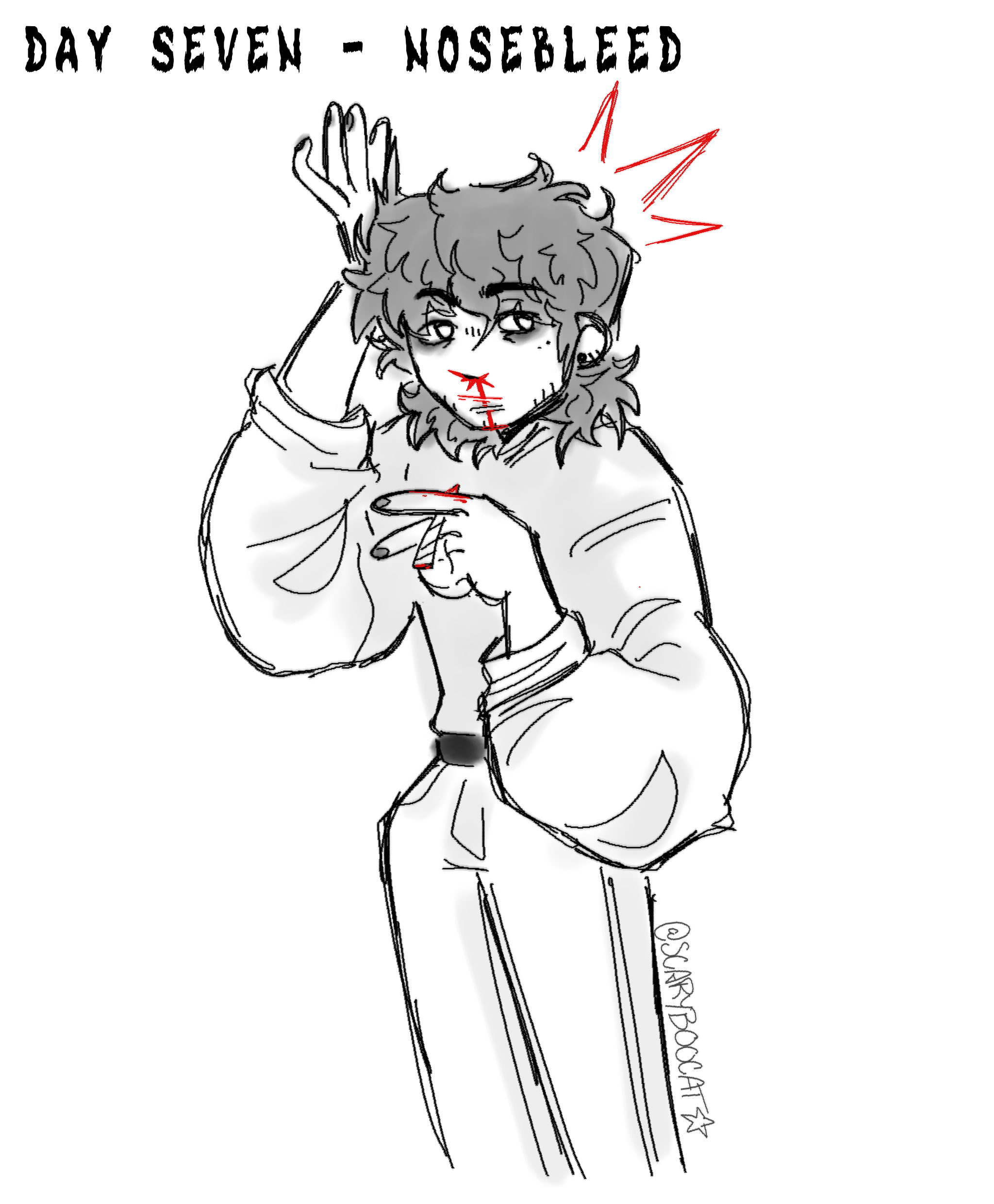 nosebleed - ibisPaint