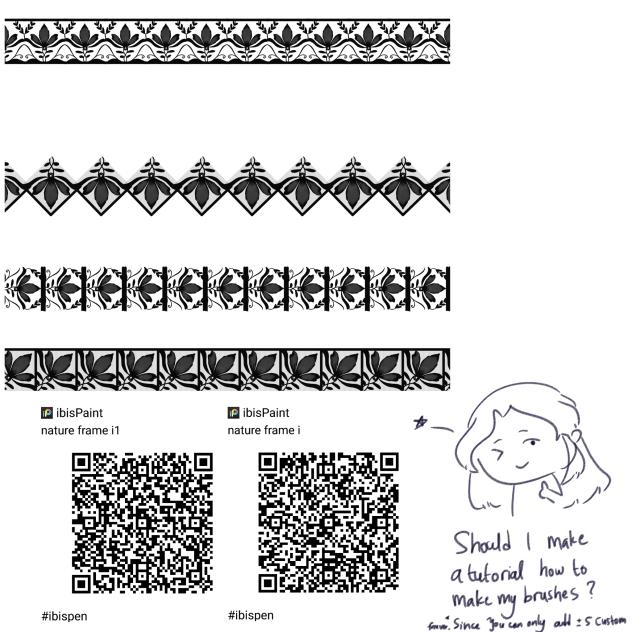 custom brushes trial - ibisPaint