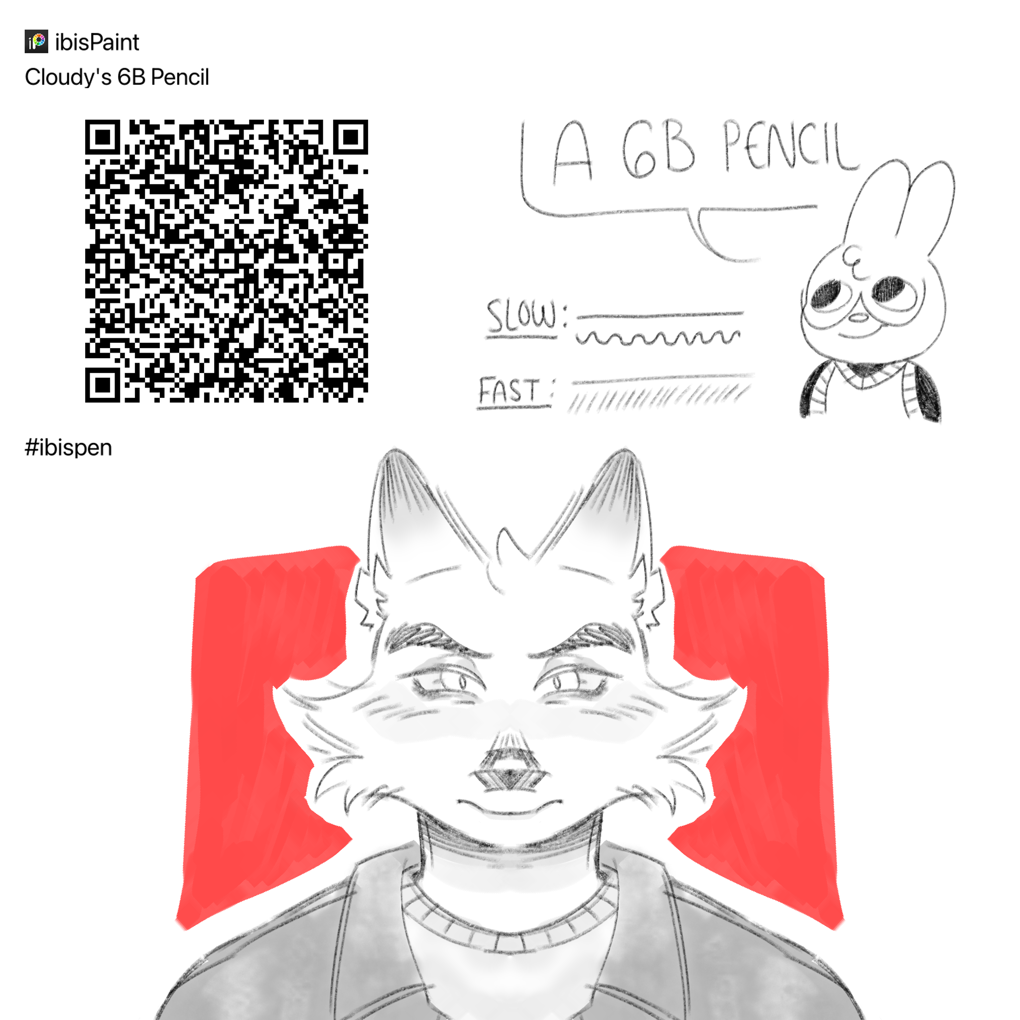 Cloudy’s 6B Pencil - ibisPaint