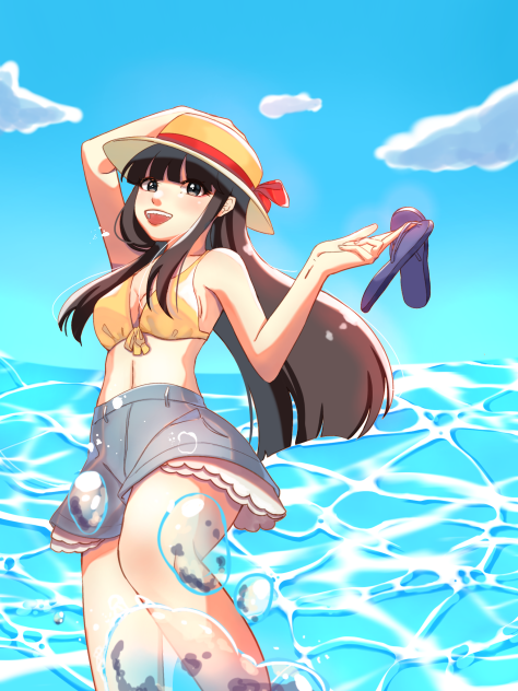 hating summer - ibisPaint