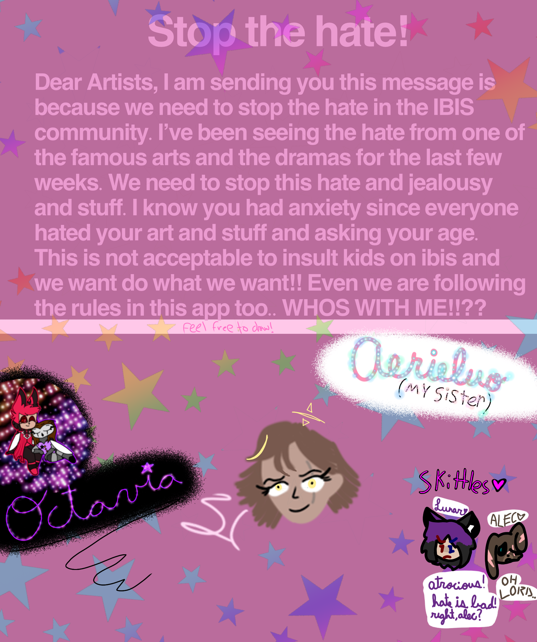 LOOK OR I WILL EAT YOU!! - ibisPaint