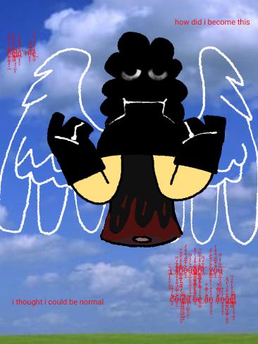 Weirdcore Day 6 - Angel - ibisPaint