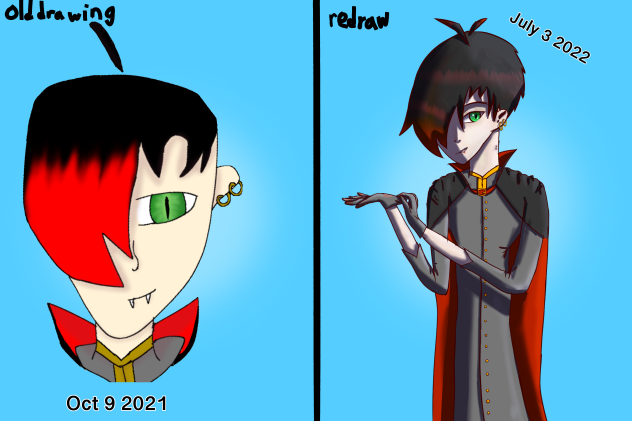 Redrew an old oc - ibisPaint