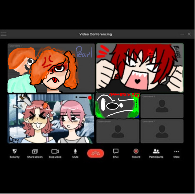 Video call collab - ibisPaint