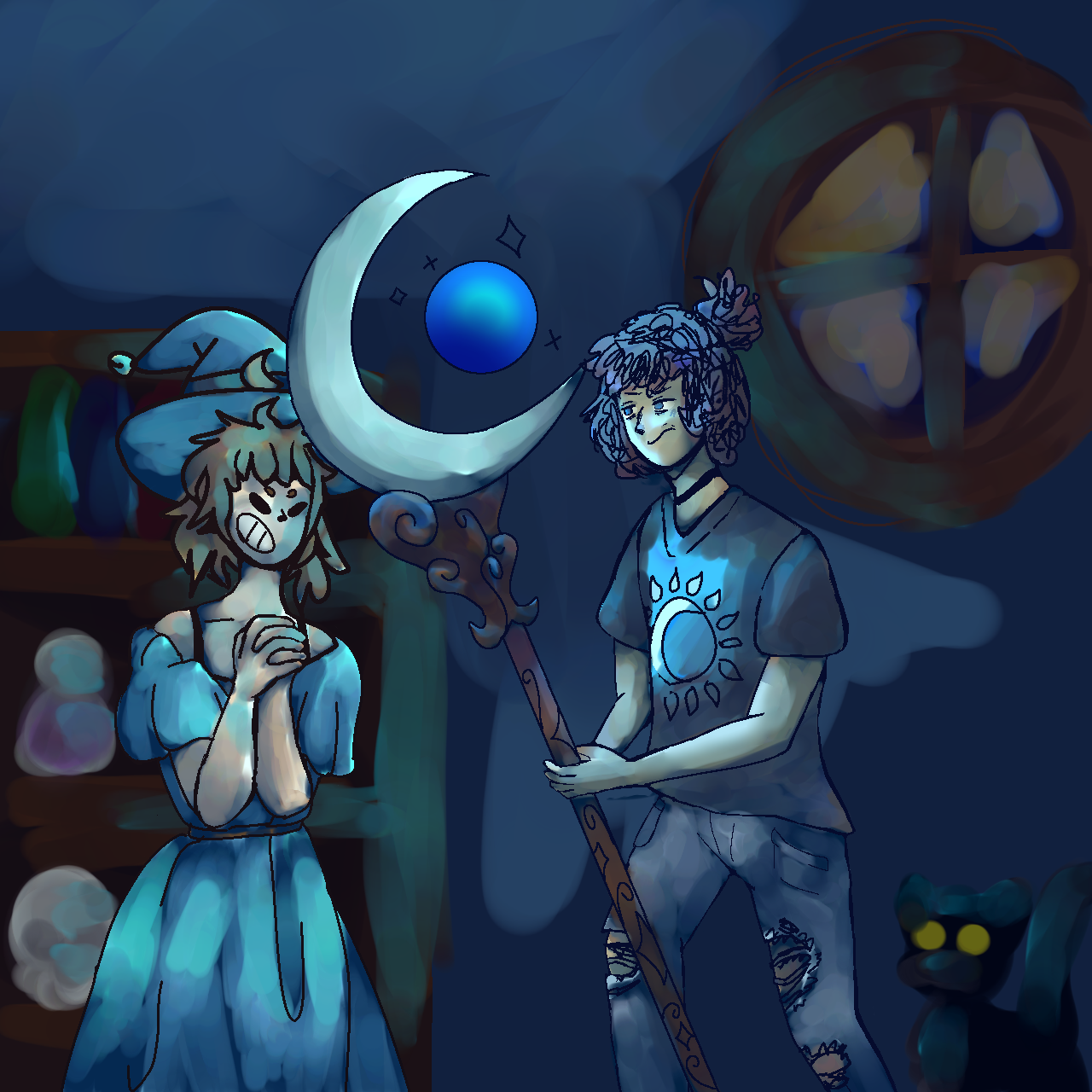 casting spells - ibisPaint