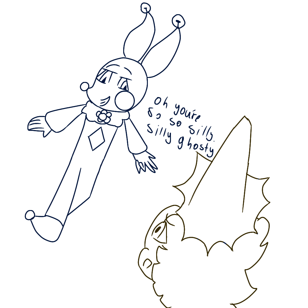 silly little ghosty - ibisPaint