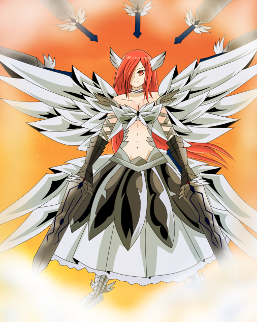 Erza scarlet fanart - ibisPaint