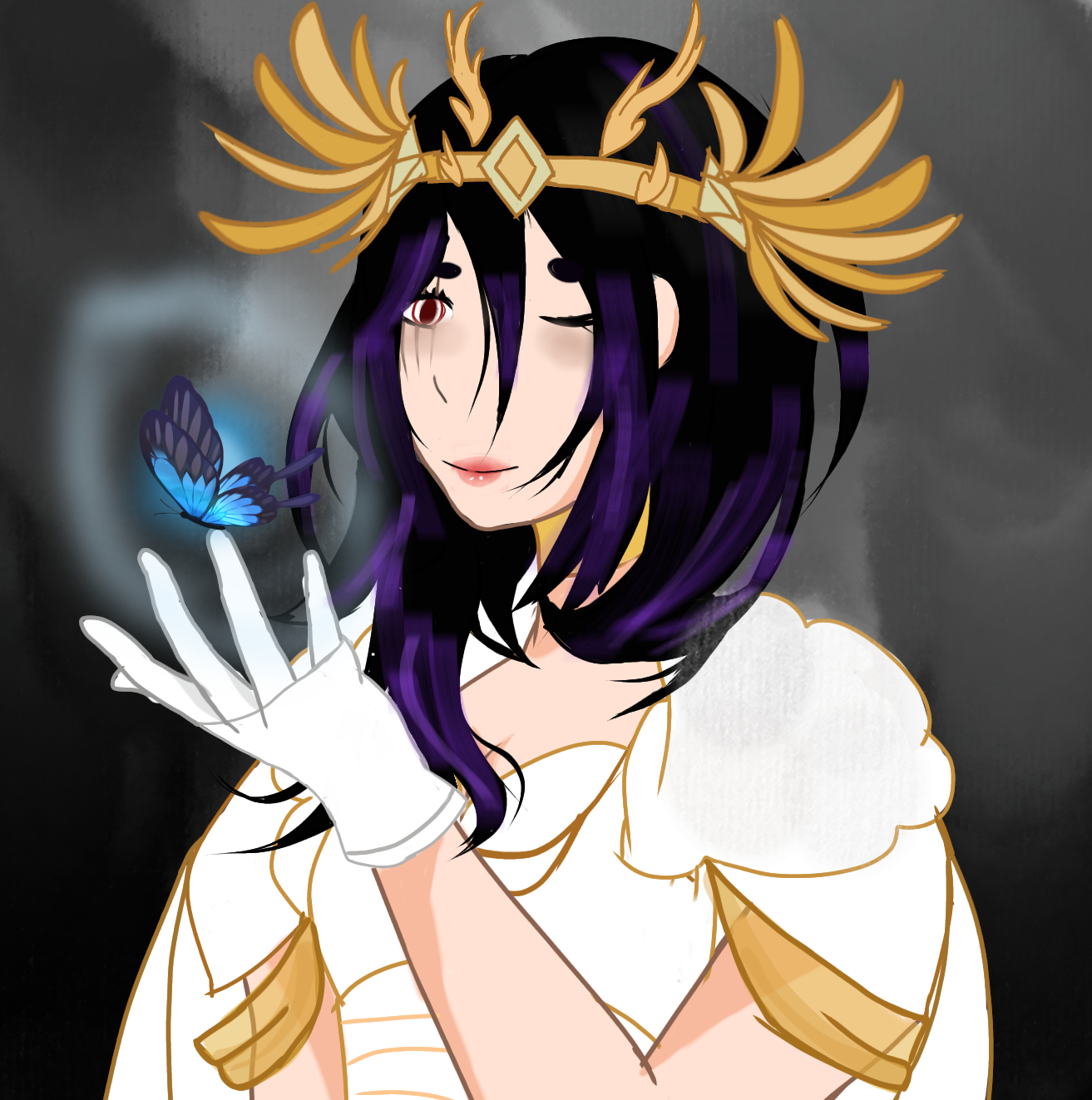 golden queen - ibisPaint