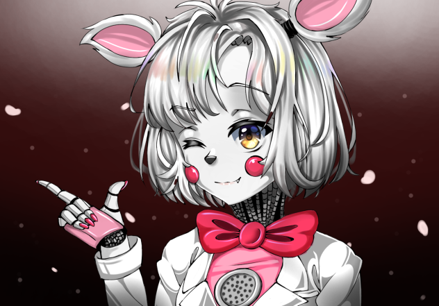 Funtime watching you at night(Foxy) - ibisPaint