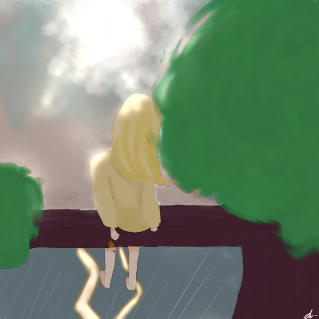 Waiting patiently - ibisPaint