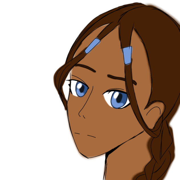 Simple coloring - katara - ibisPaint