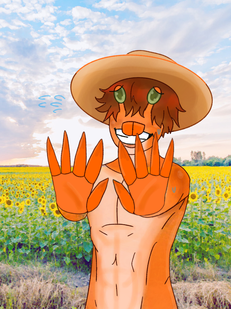 crab man 🦀 - ibisPaint