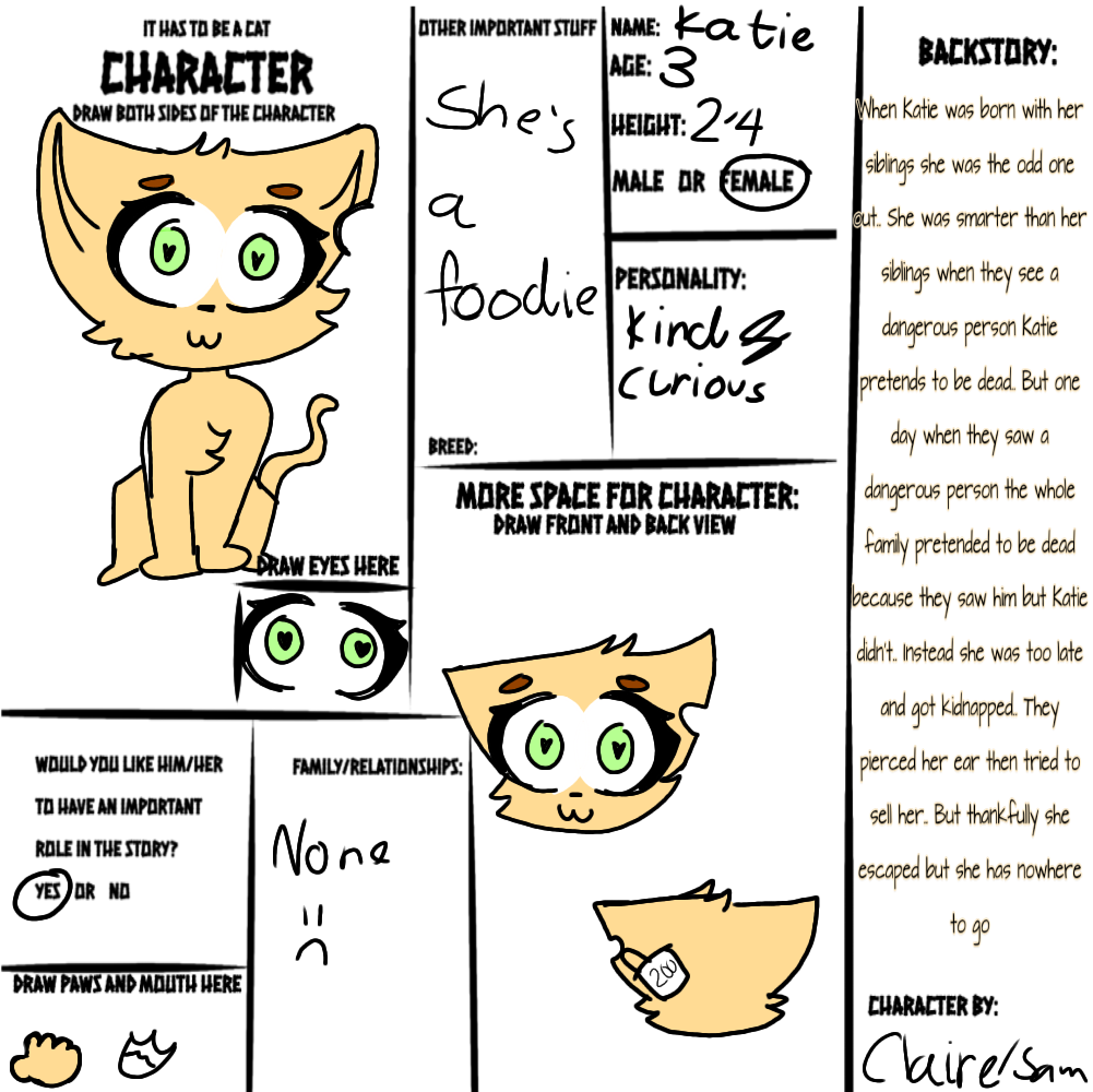 Katie character for nightlight - ibisPaint