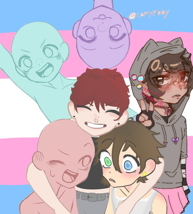 Trans Collab! - ibisPaint