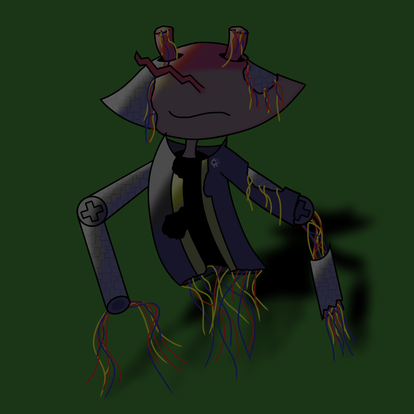 Withered Krusty - ibisPaint