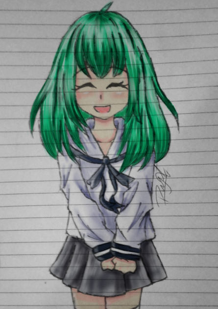 colouring anime by ibis paint x - ibisPaint