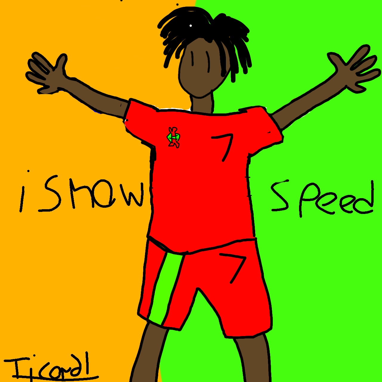 ishowspeed - ibisPaint