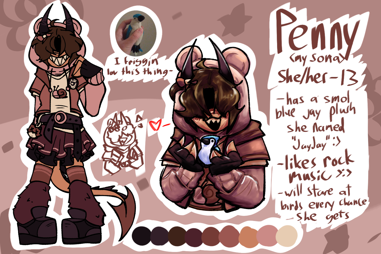 Sona design n refsheet 😎 - ibisPaint