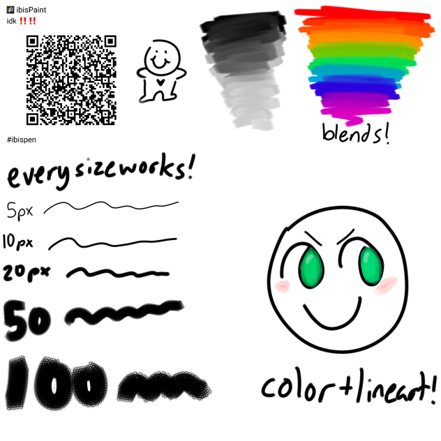 funny brush - ibisPaint