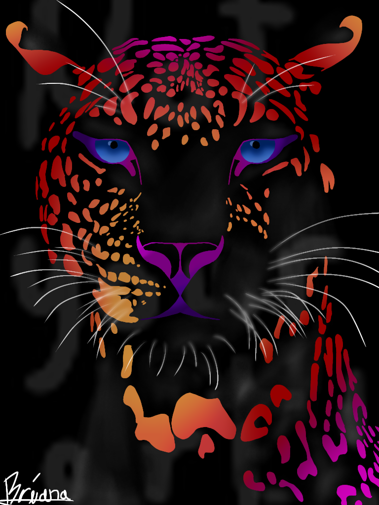 leopard quick drawing - ibisPaint