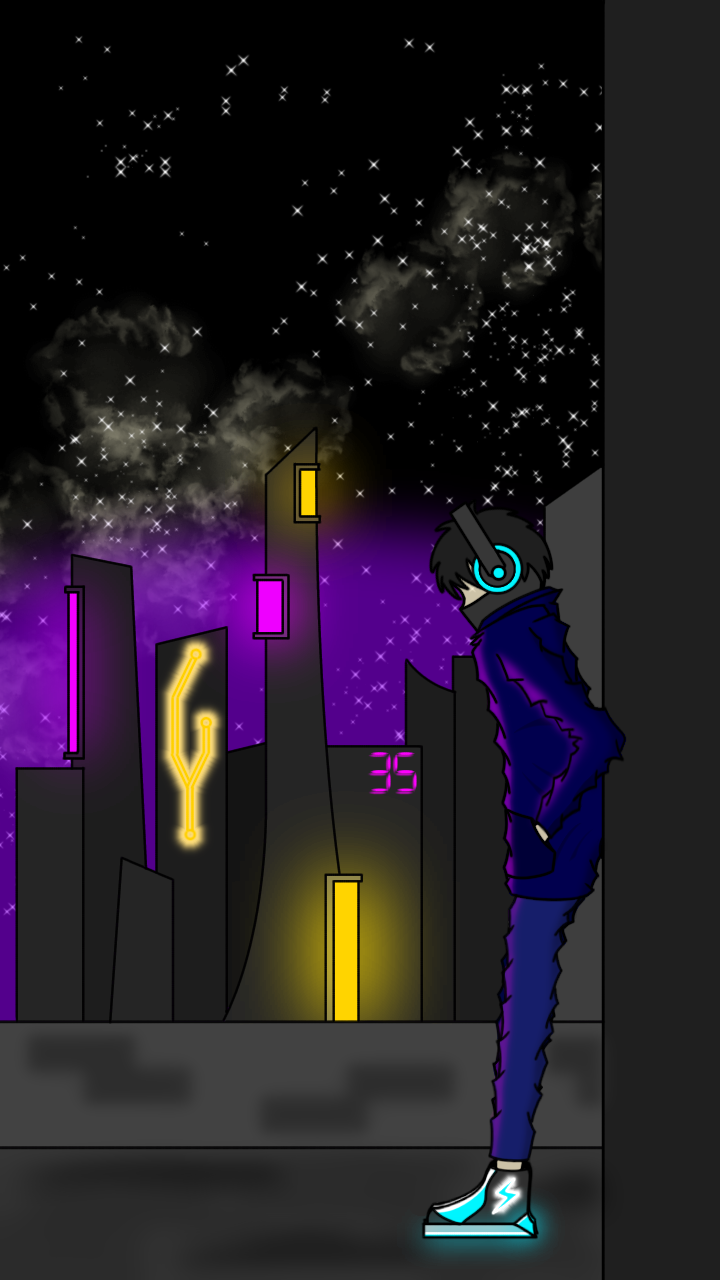 Cyber City - ibisPaint
