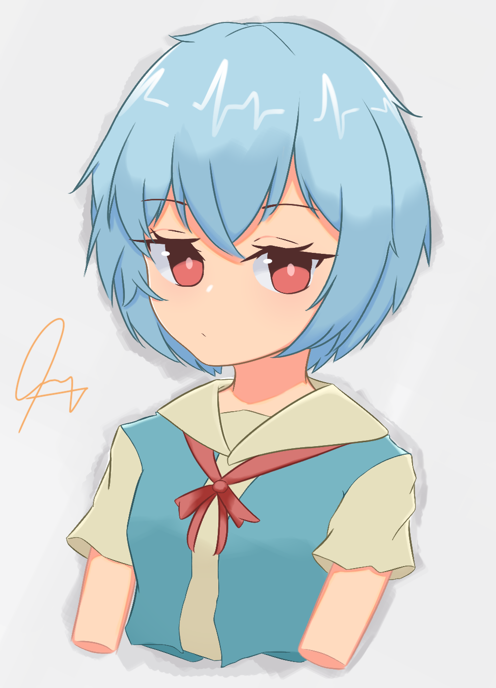 rei ayanami kyaaahh! - ibisPaint