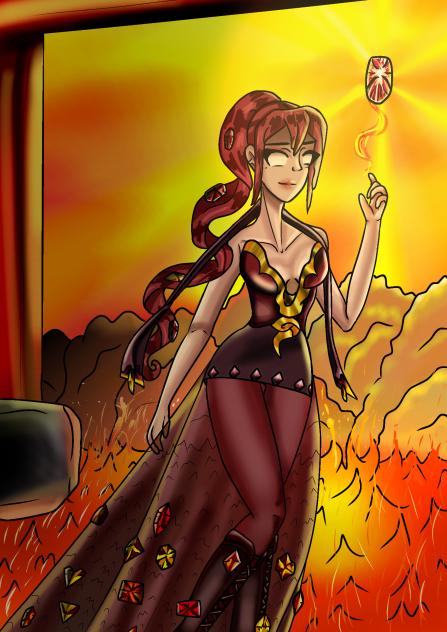 Burning Ruby - ibisPaint