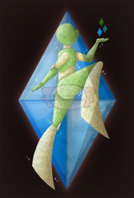 Gem Mural - Redraw - ibisPaint