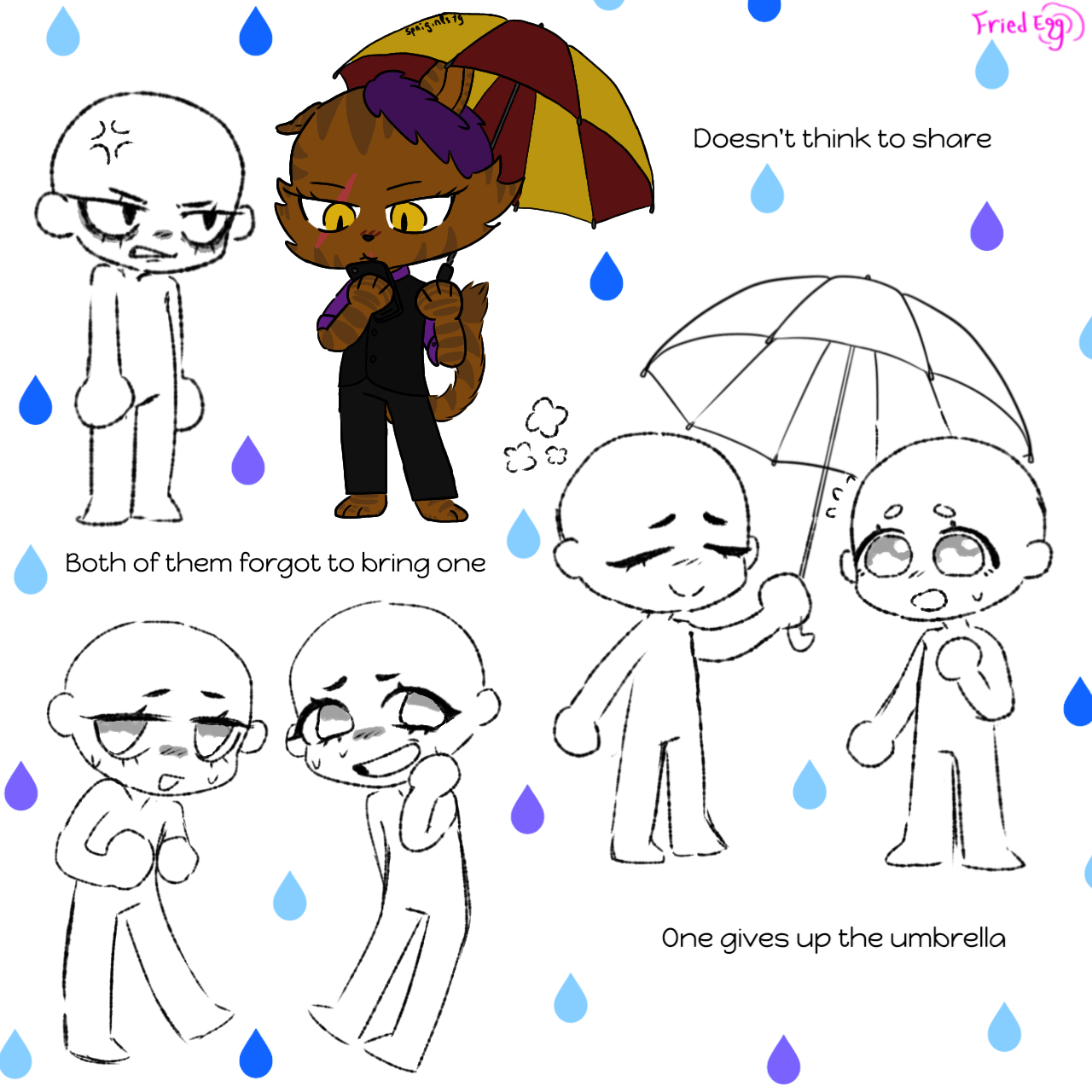 Umbrella Collab - ibisPaint