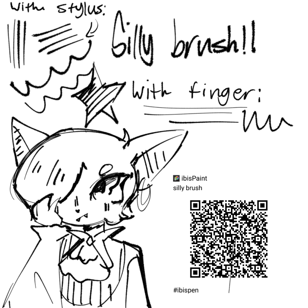 silly brush - ibisPaint