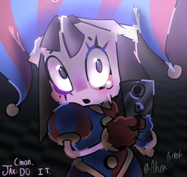 Jax and Pomni EP 6 Scene - ibisPaint