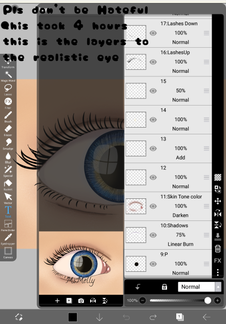 Layers to artwork - ibisPaint