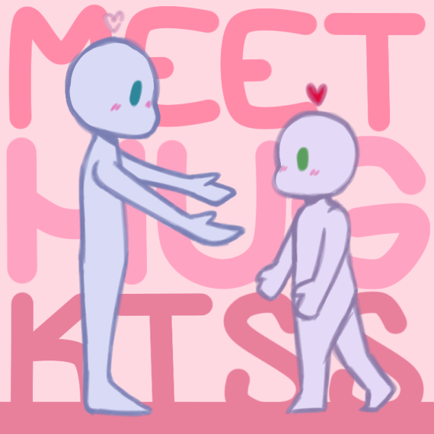 meet, hug, kiss - ibisPaint